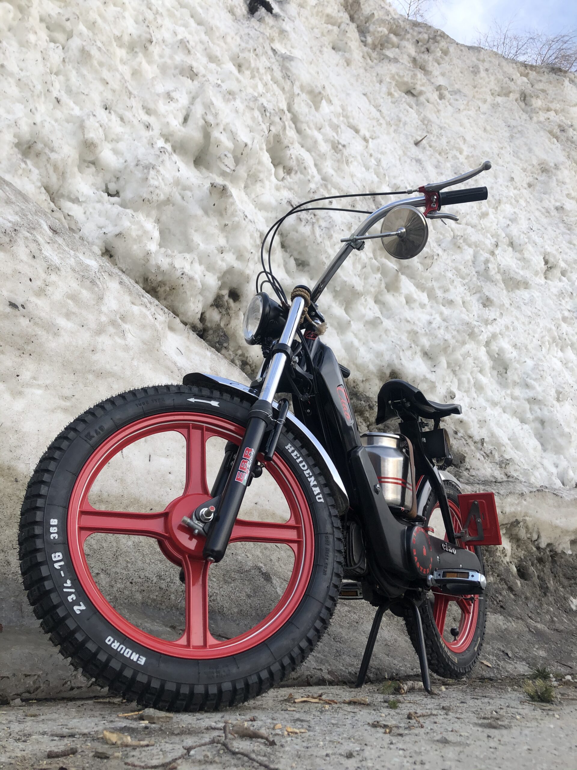 Custombike Piaggio Ciao – neuer Glanz für alte Maschinen